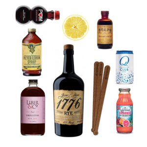The Blinker Whiskey Cocktail Kit - RYE WHISKEY & VERMOUTH – Crafted ...