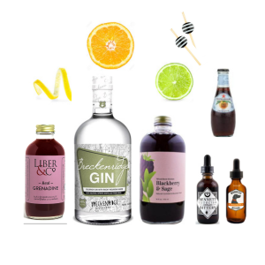 The Gin & Sin Cocktail Kit - GIN & CINNAMON WHISKEY – Crafted Taste ...
