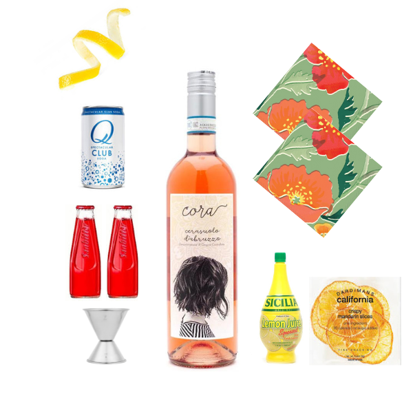 The Rosé Spritz Mini Cocktail Kit - ROSÉ – Crafted Taste Cocktails